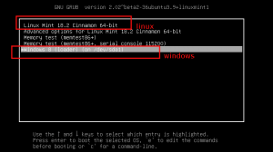Cara Dualboot Windows dan Linux Mint UEFI dan BIOS Legacy