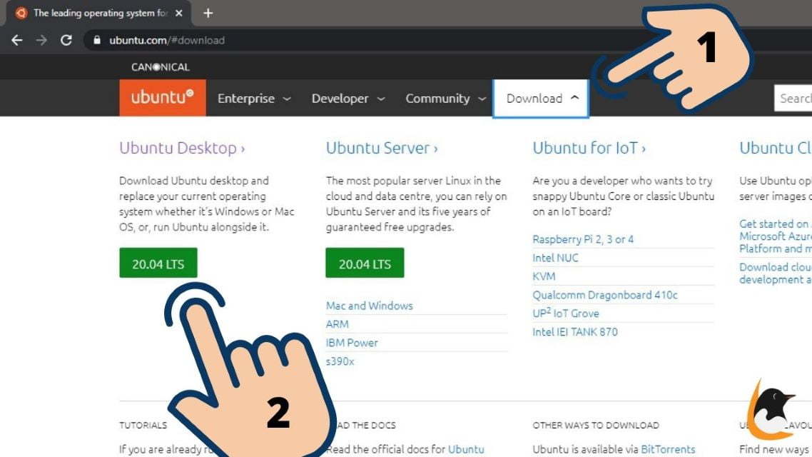 Cara Download Linux Ubuntu Terbaru